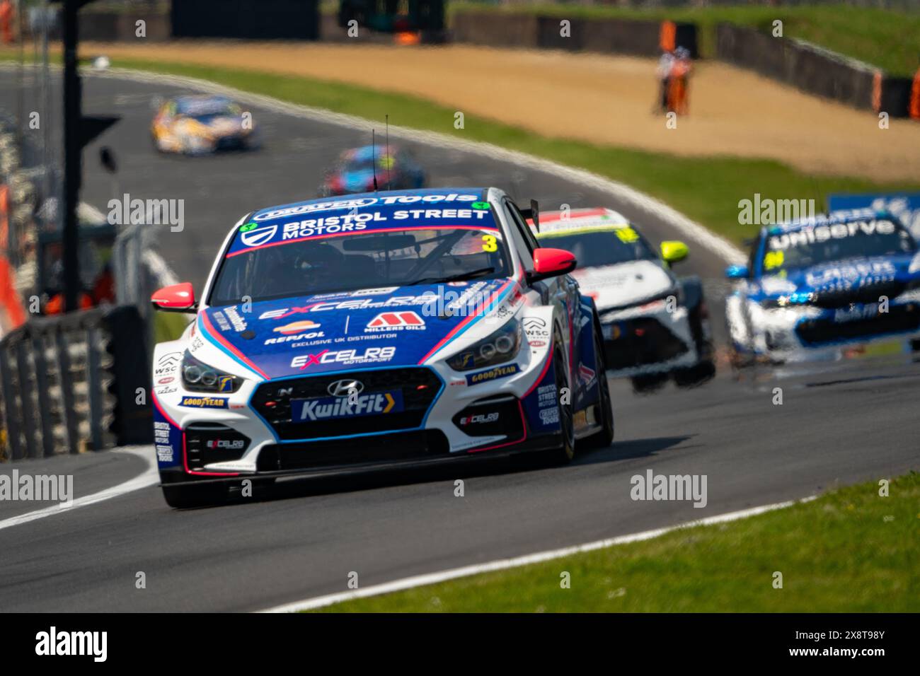 Tom Chilton 3 Excelr8 Motorsport Round 4 Brands Hatch Indy during the ...