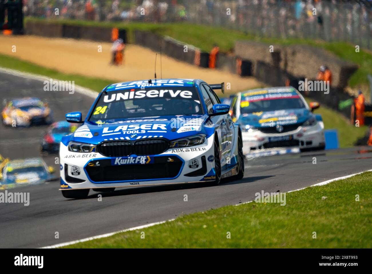 Jake Hill 24 Laser Tools Racing Brands Hatch Indy Round 4 during the ...