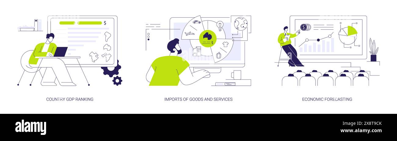 National economic statistics Cut Out Stock Images & Pictures - Alamy