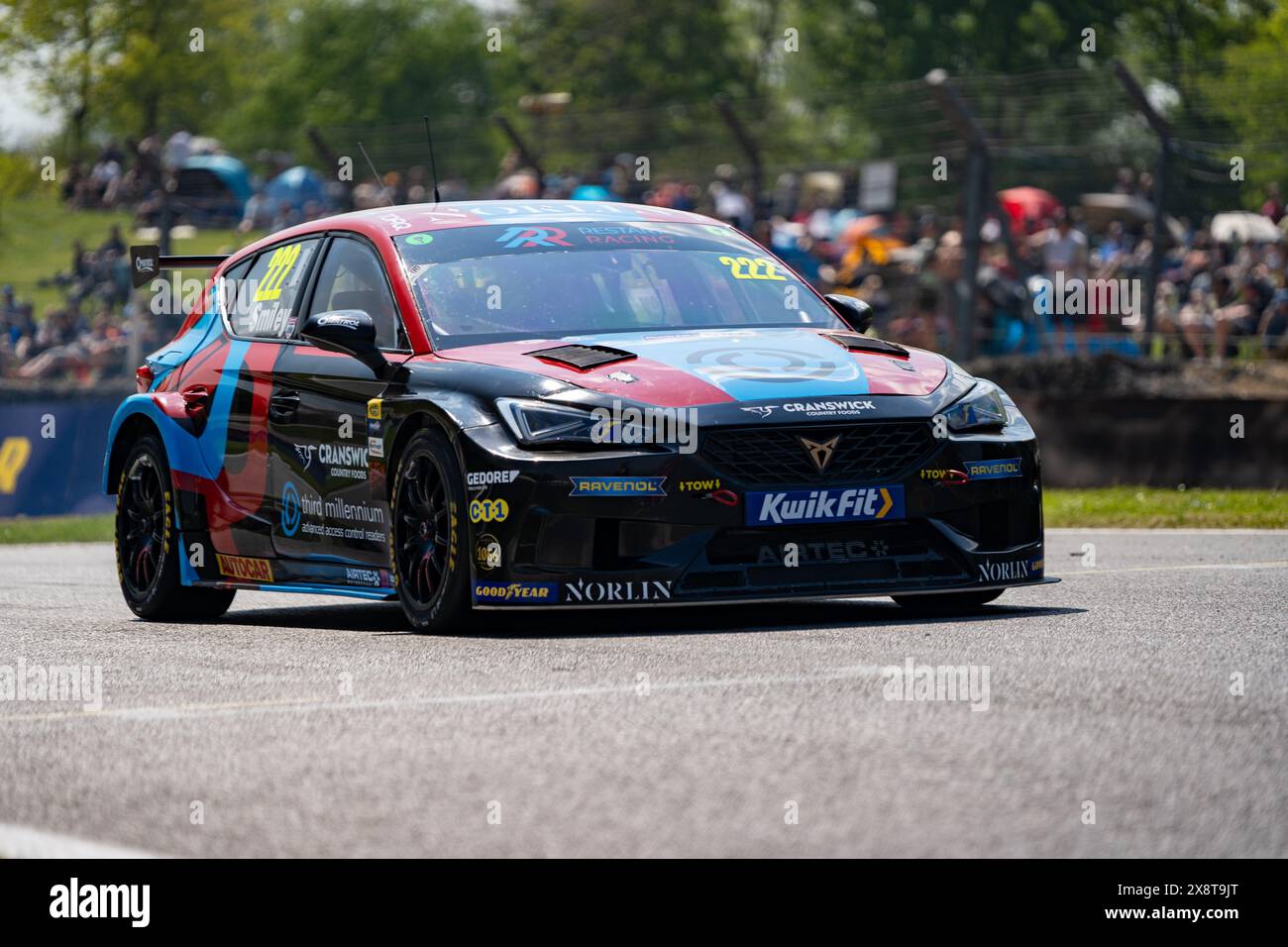 Chris Smiley 222 Restart Racing Round 5 Brands Hatch Indy during the ...