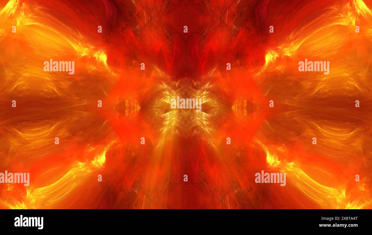Fire Flame Ray light abstract illustration render Stock Photo - Alamy