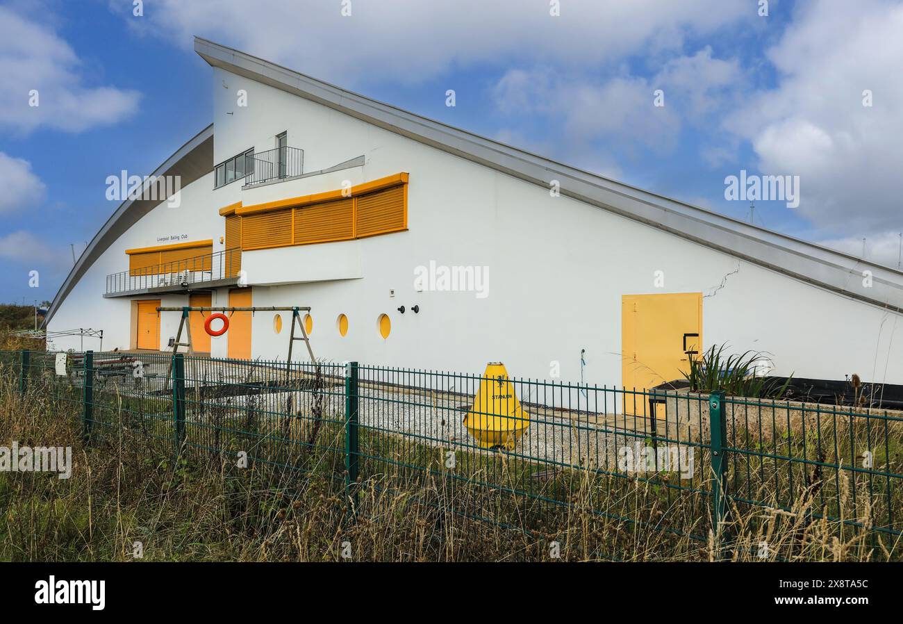 Liverpool sailing club headquarters, Liverpool, England, UK Stock Photo ...