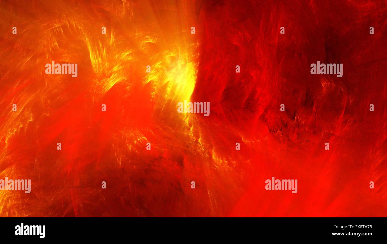 Fire Flame Ray light abstract illustration render Stock Photo - Alamy