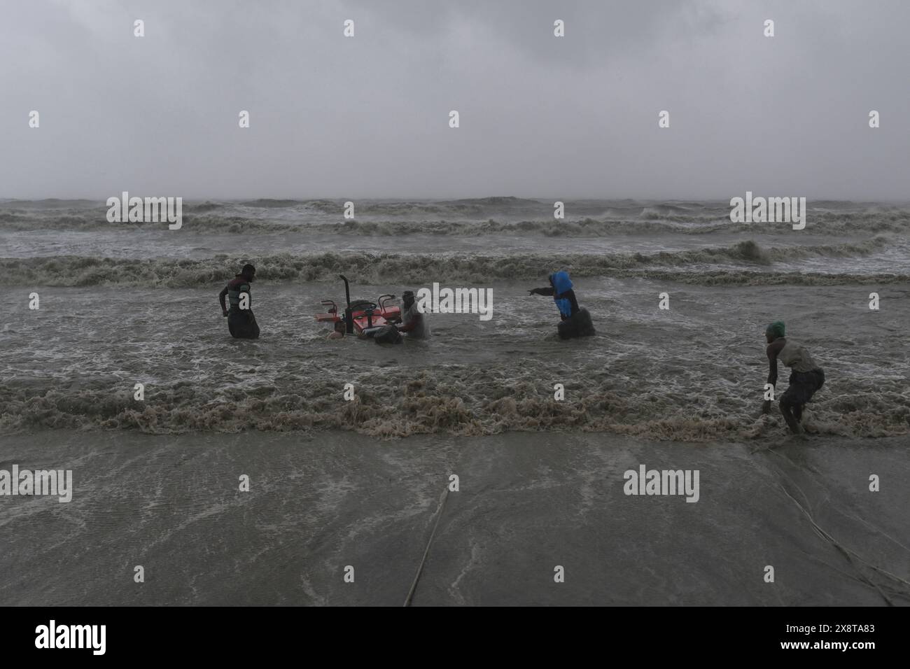 Tropical cyclone remal hi-res stock photography and images - Alamy