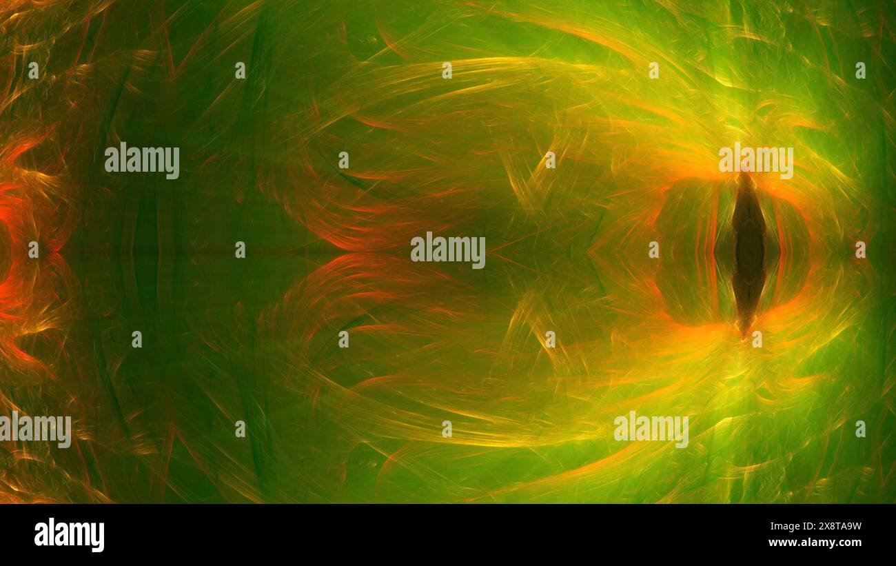 Fire Flame Ray light abstract illustration render Stock Photo - Alamy