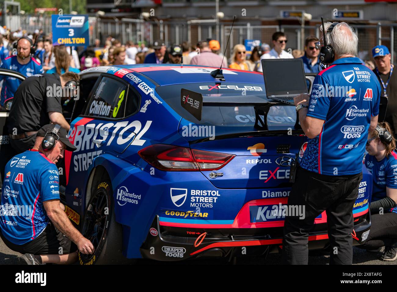 Tom Chilton 3 Excelr8 Motorsport Round 5 Brands Hatch Indy during the ...