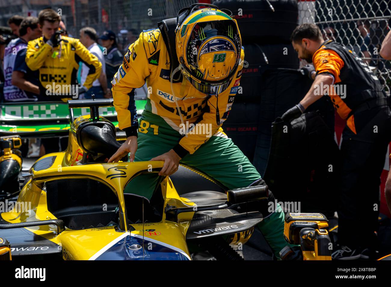 Monte Carlo, Monaco, May 26, Oscar Piastri, from Australia competes for ...