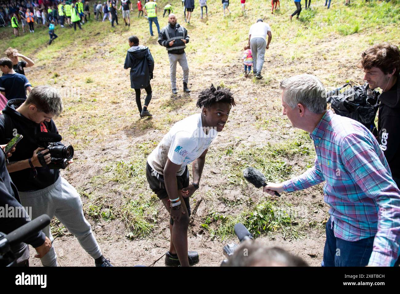 Little Witcombe, England, UK. 27th May, 2024. US Youtuber and rapper ...