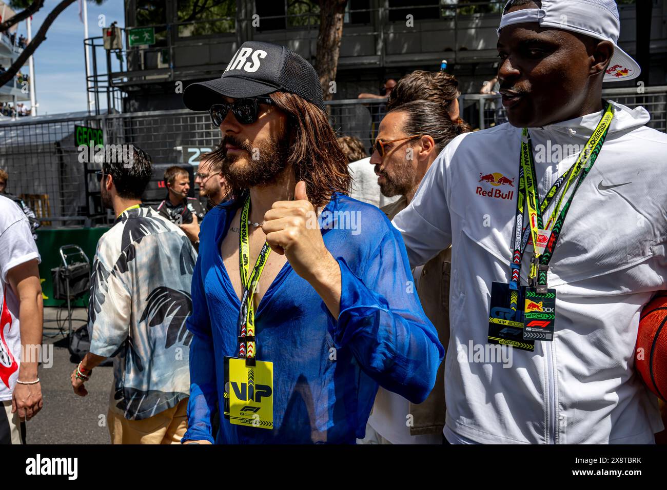 Monte Carlo, Monaco, 27th May 2024, Jared Leto, American rock band and ...