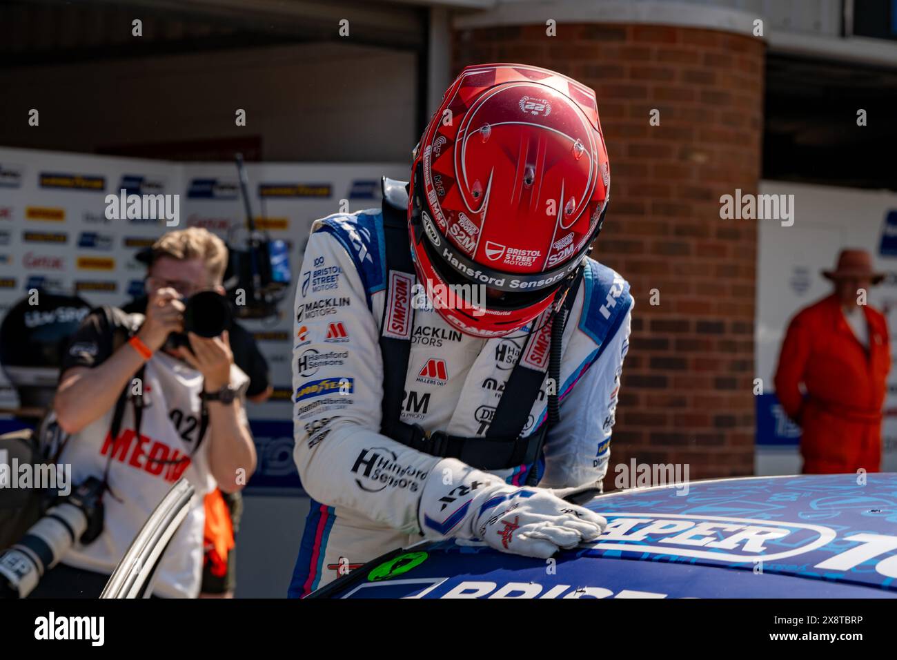 Tom Ingram Celebrates 2nd 80 Excelr8 Motorsport Round 5 Brands Hatch ...