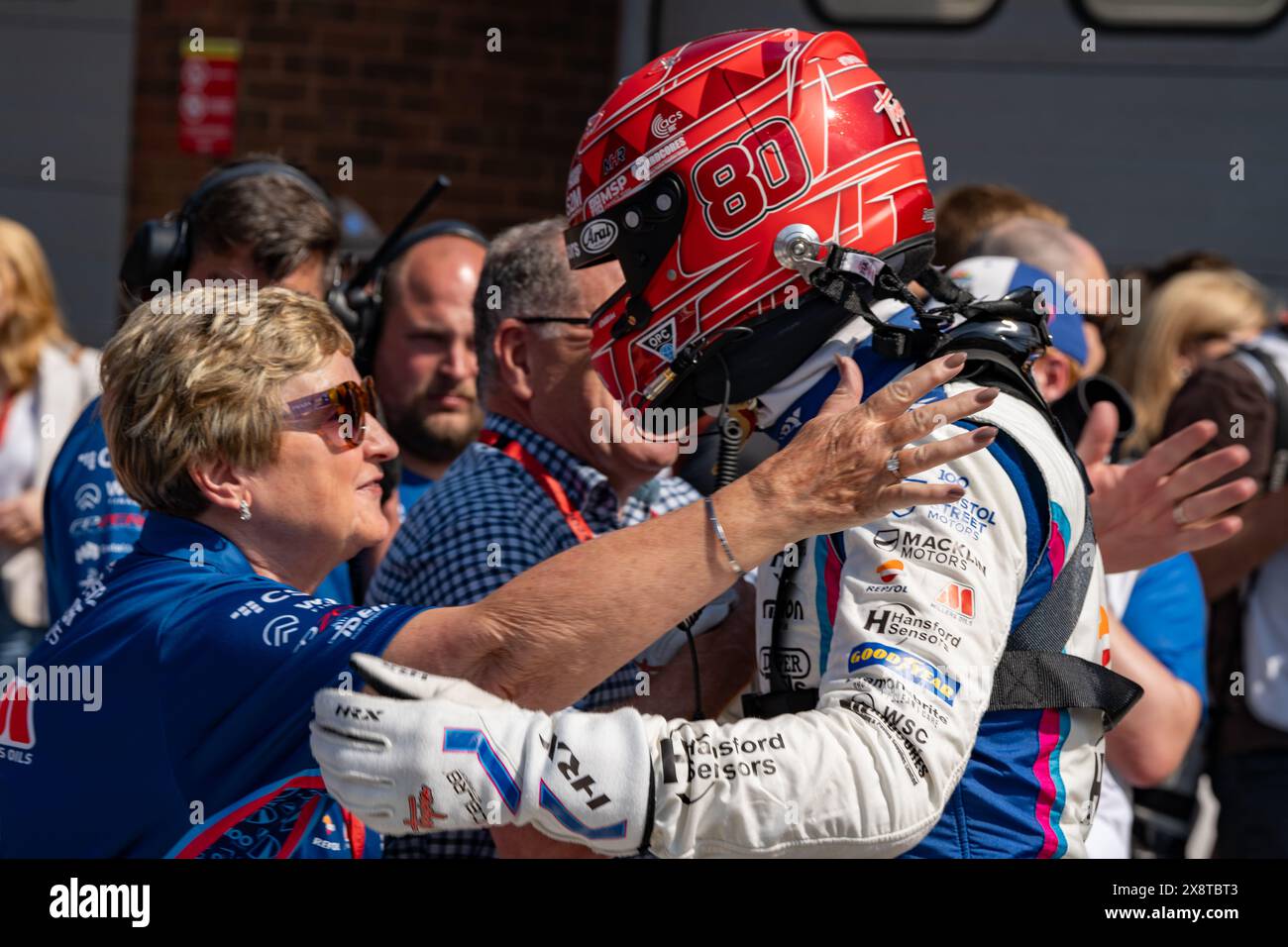 Tom Ingram Celebrates 2nd 80 Excelr8 Motorsport Round 5 Brands Hatch ...