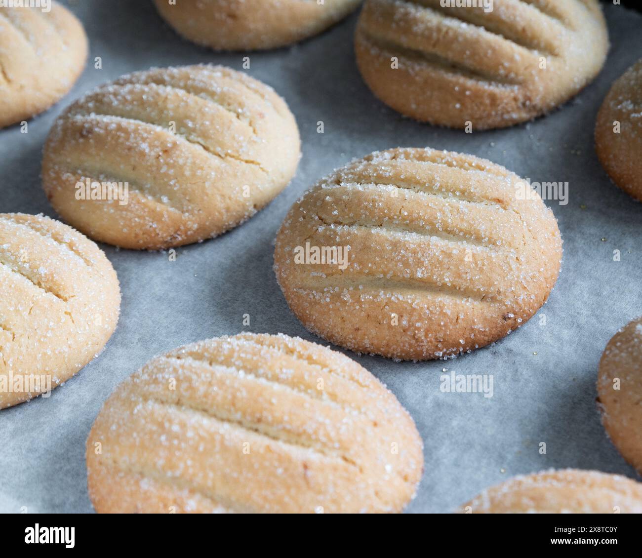Homemade Traditional Style Sugar Cookies Stock Photo - Alamy