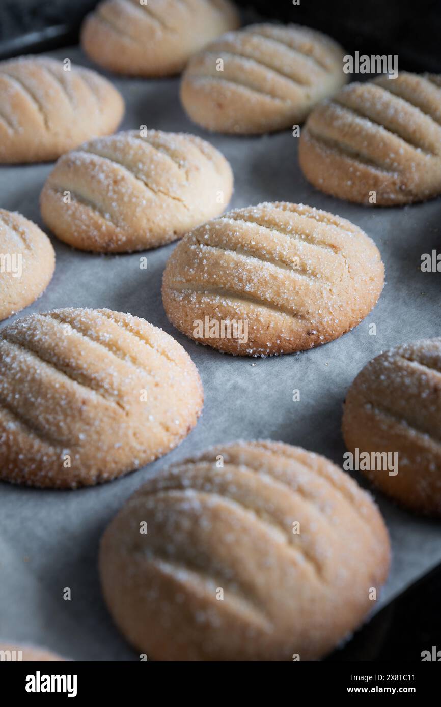 Homemade Traditional Style Sugar Cookies Stock Photo - Alamy