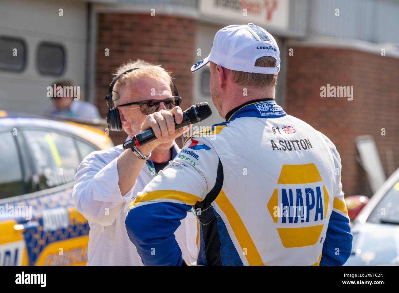 Ash Sutton 1 Napa Racing UK post race interview Round 5 Brands Hatch ...