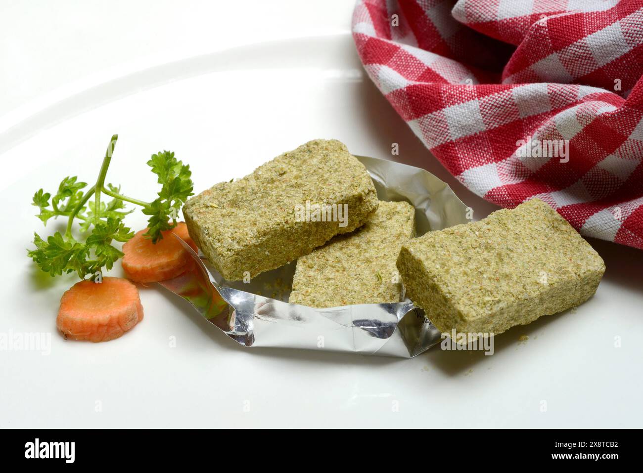 Stock cubes, several soup cubes Stock Photo - Alamy