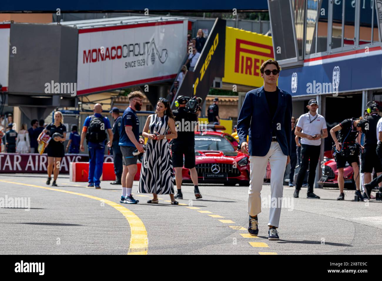 Monte Carlo, Monaco, May 26, George Russell, from the United Kingdom ...