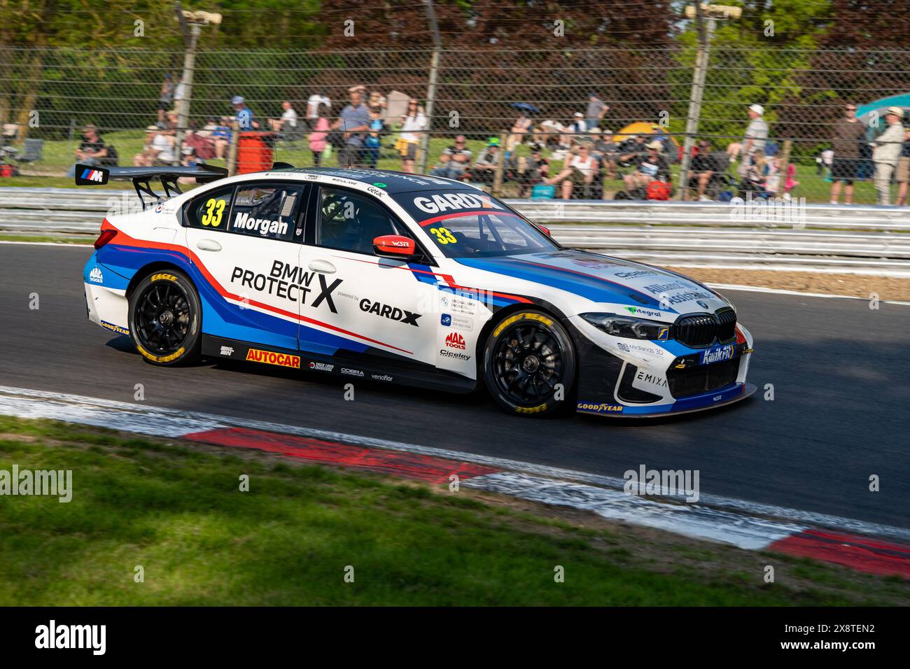 Adam Morgan 33 Team BMW Round 6 Brands Hatch Indy during the BTCC ...