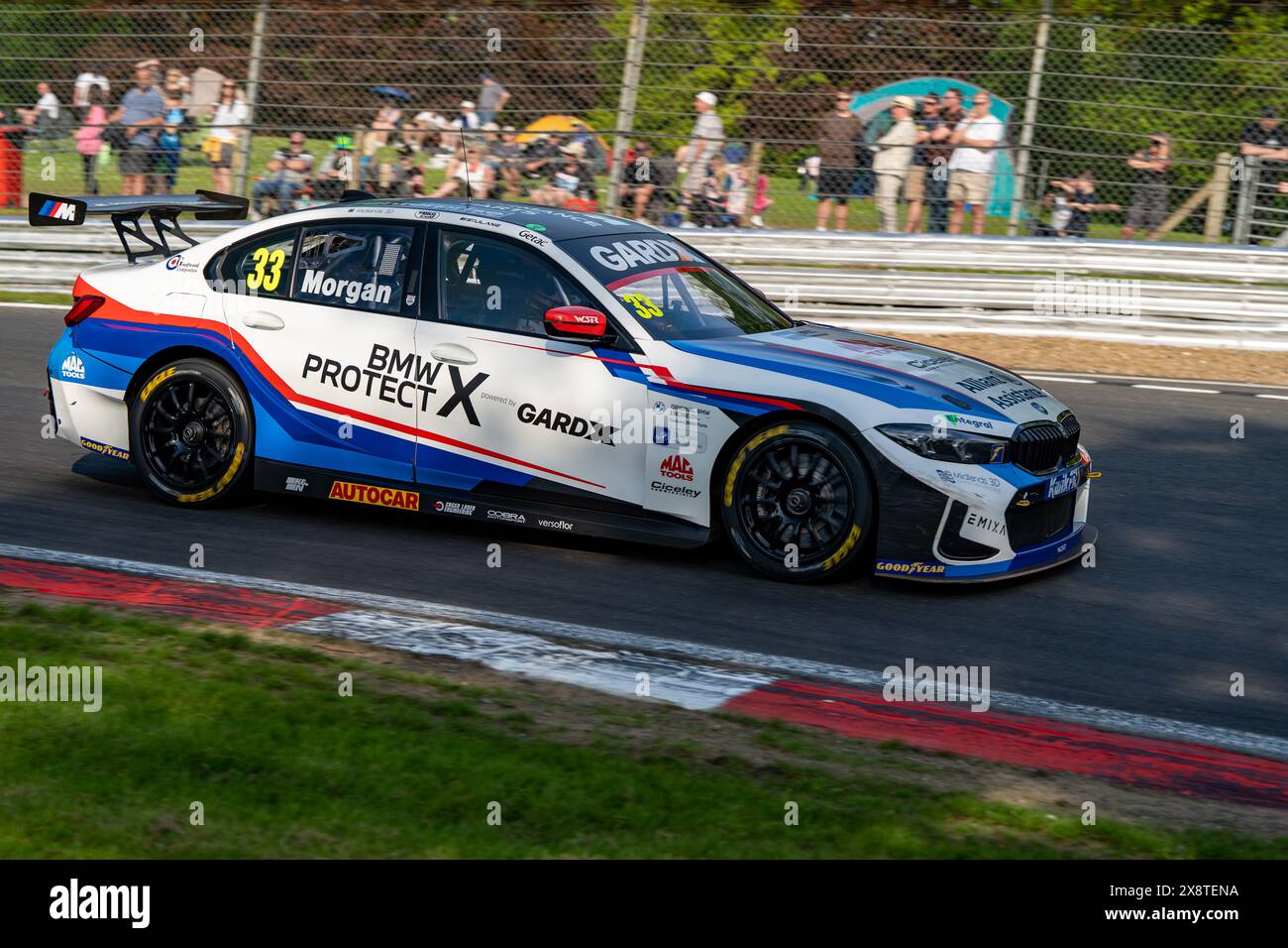 Adam Morgan 33 Team BMW Round 6 Brands Hatch Indy during the BTCC ...