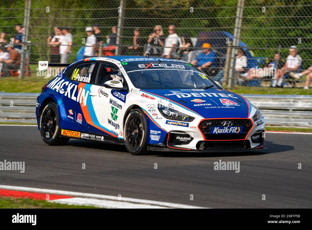 Ronan Pearson 14 Excelr8 Motorsport Round 6 Brands Hatch Indy during ...