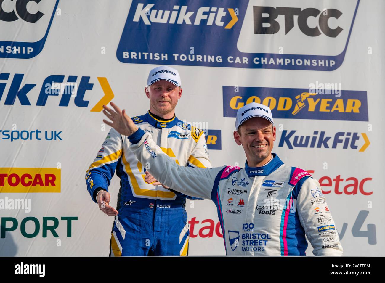 Ash Sutton 1 Napa Racing UK 3rd Round 6 Brands Hatch Indy during the ...