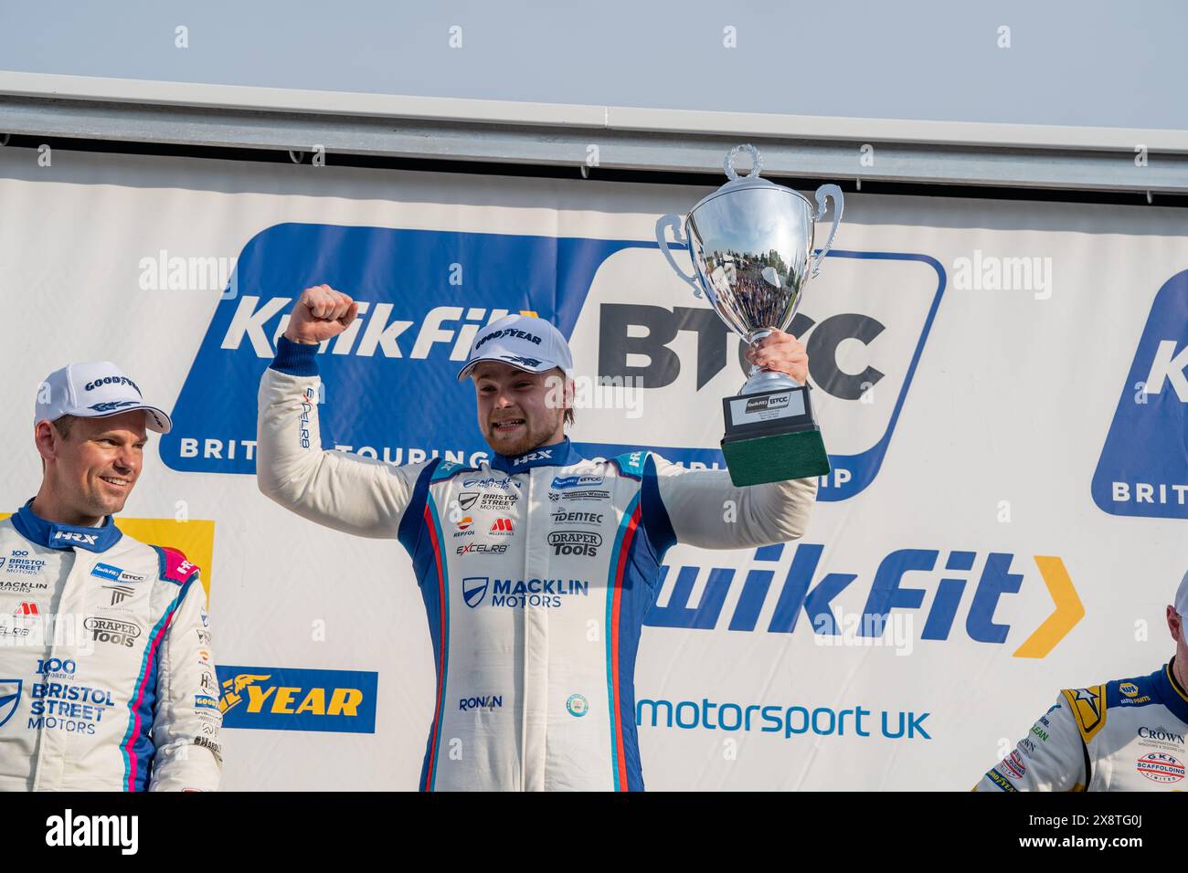 Ronan Pearson 14 Excelr8 Motorsport Winner Round 6 Brands Hatch Indy during the BTCC British ...