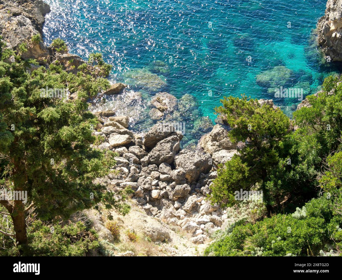 Corfu coastal plants hi-res stock photography and images - Alamy