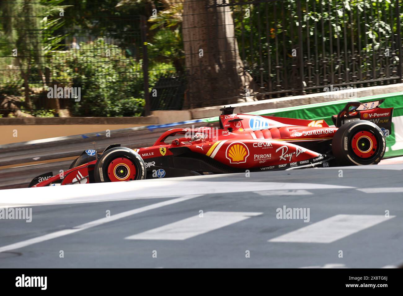 Charles Leclerc of Scuderia Ferrari on track during the F1 Grand Prix ...
