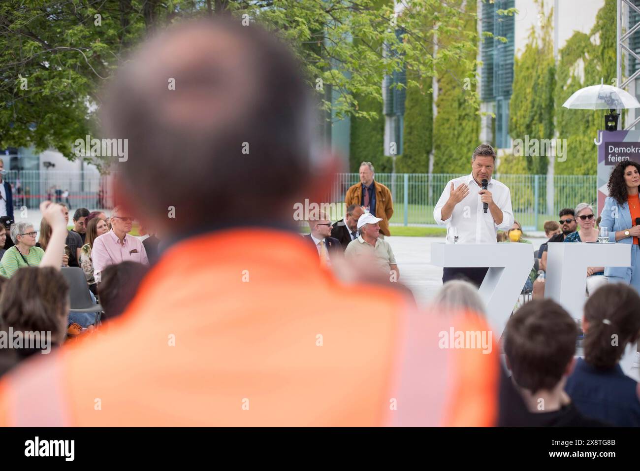 Members of the Last Generation and other climate activists discuss ...