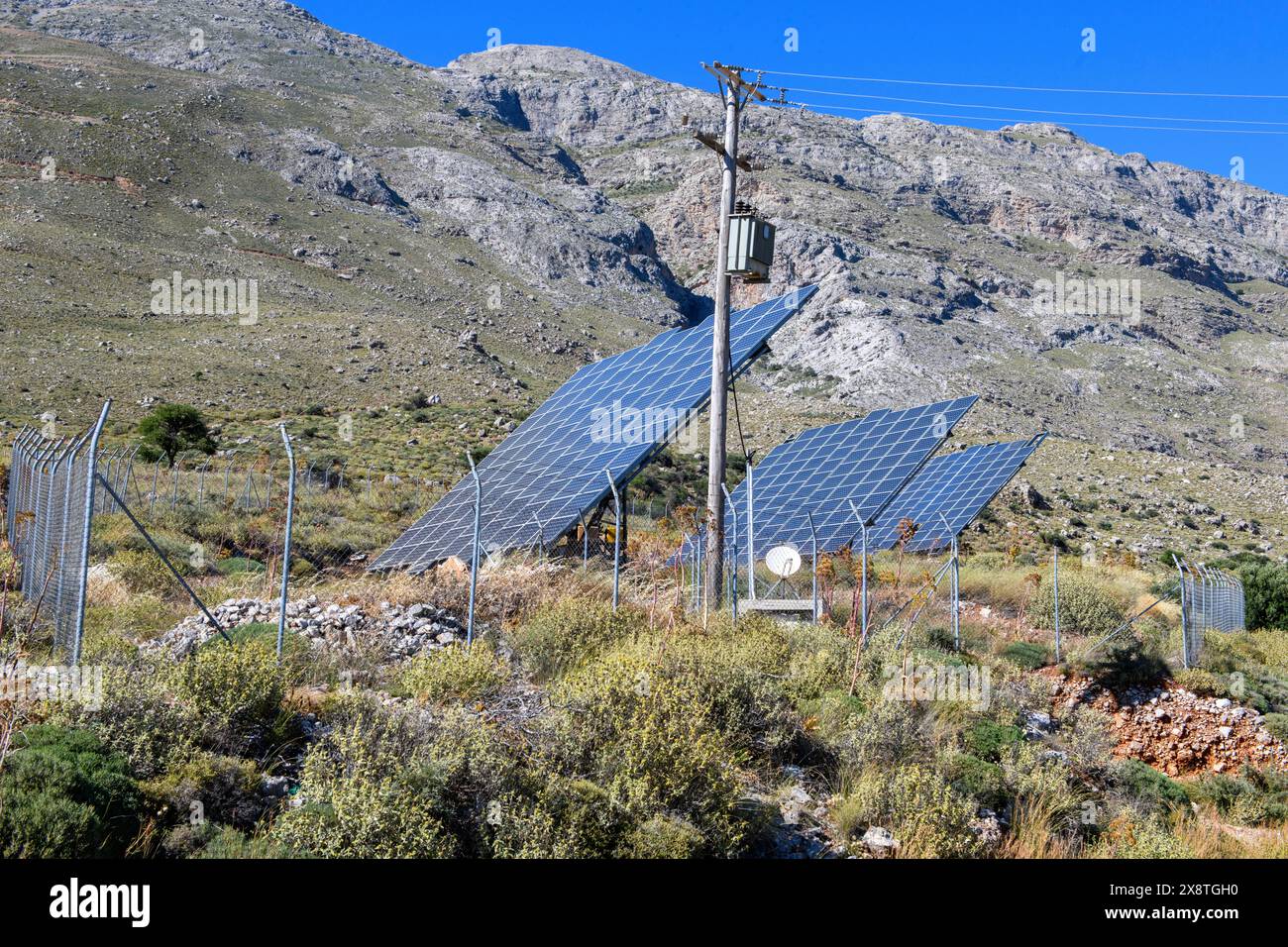 Large thermal solar system Solar collectors align themselves with the ...