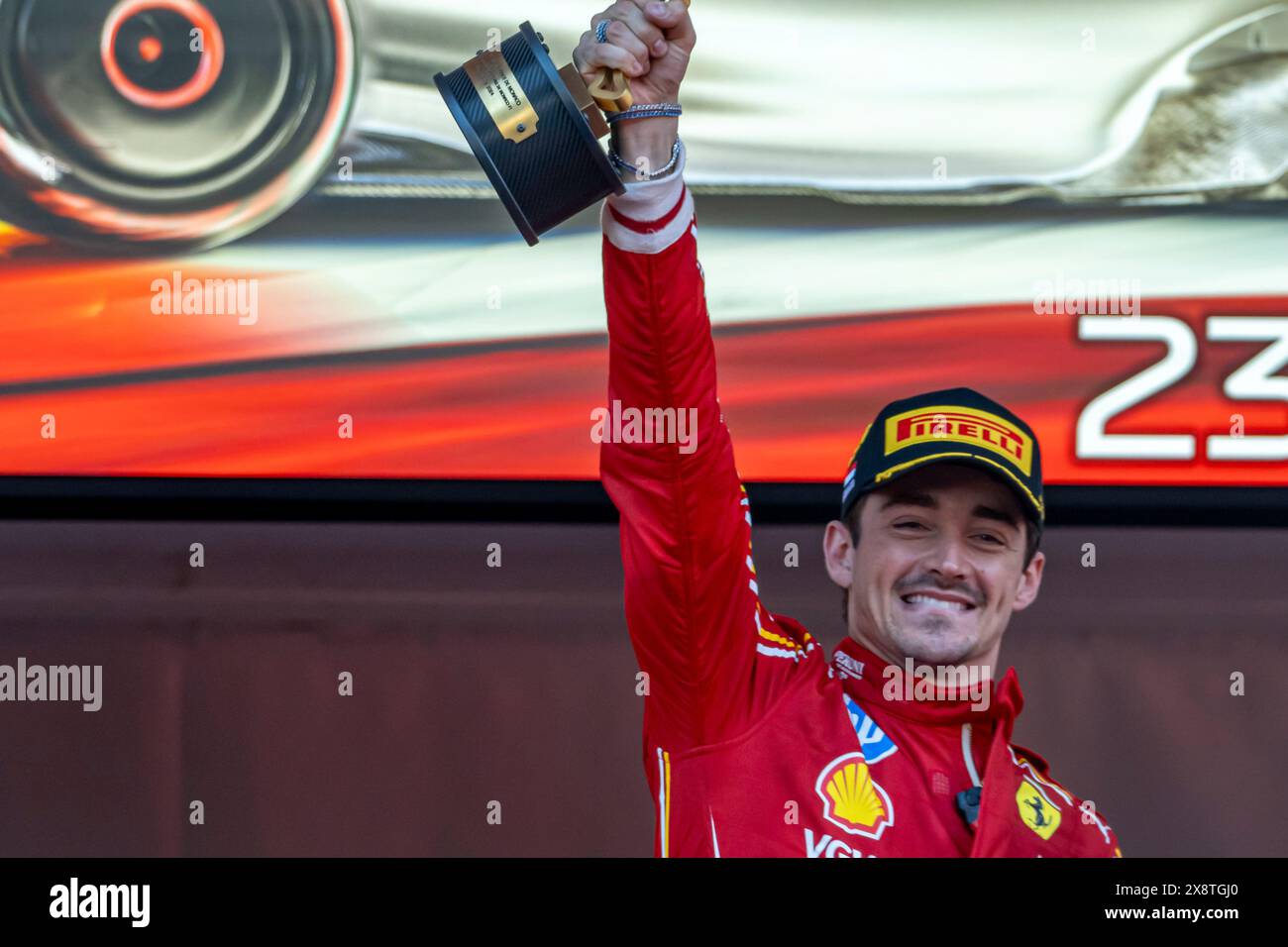 Monte Carlo, Monaco, May 26, Charles Leclerc, from Monaco competes for ...