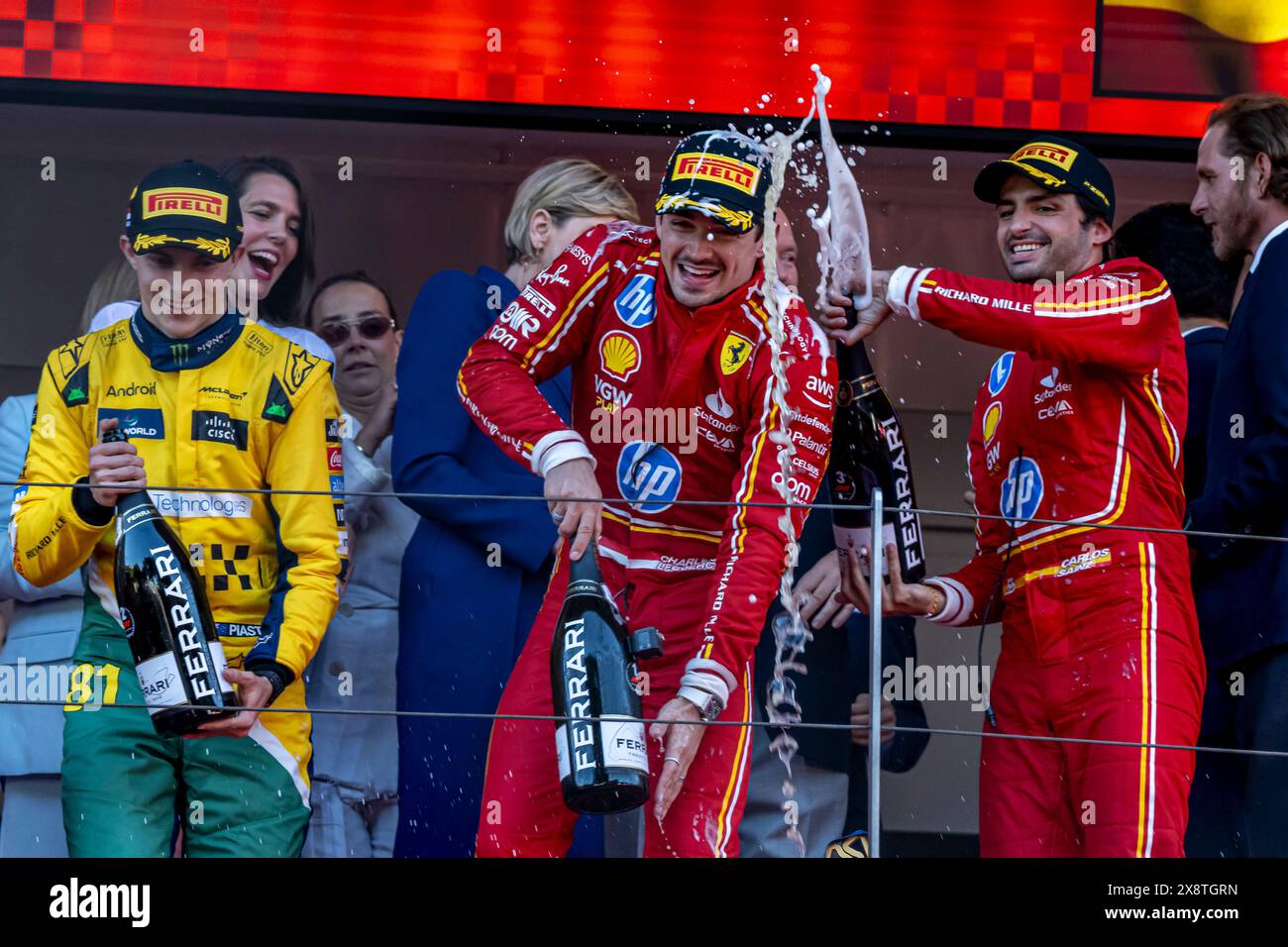 Monte Carlo, Monaco, May 26, Charles Leclerc, from Monaco competes for ...