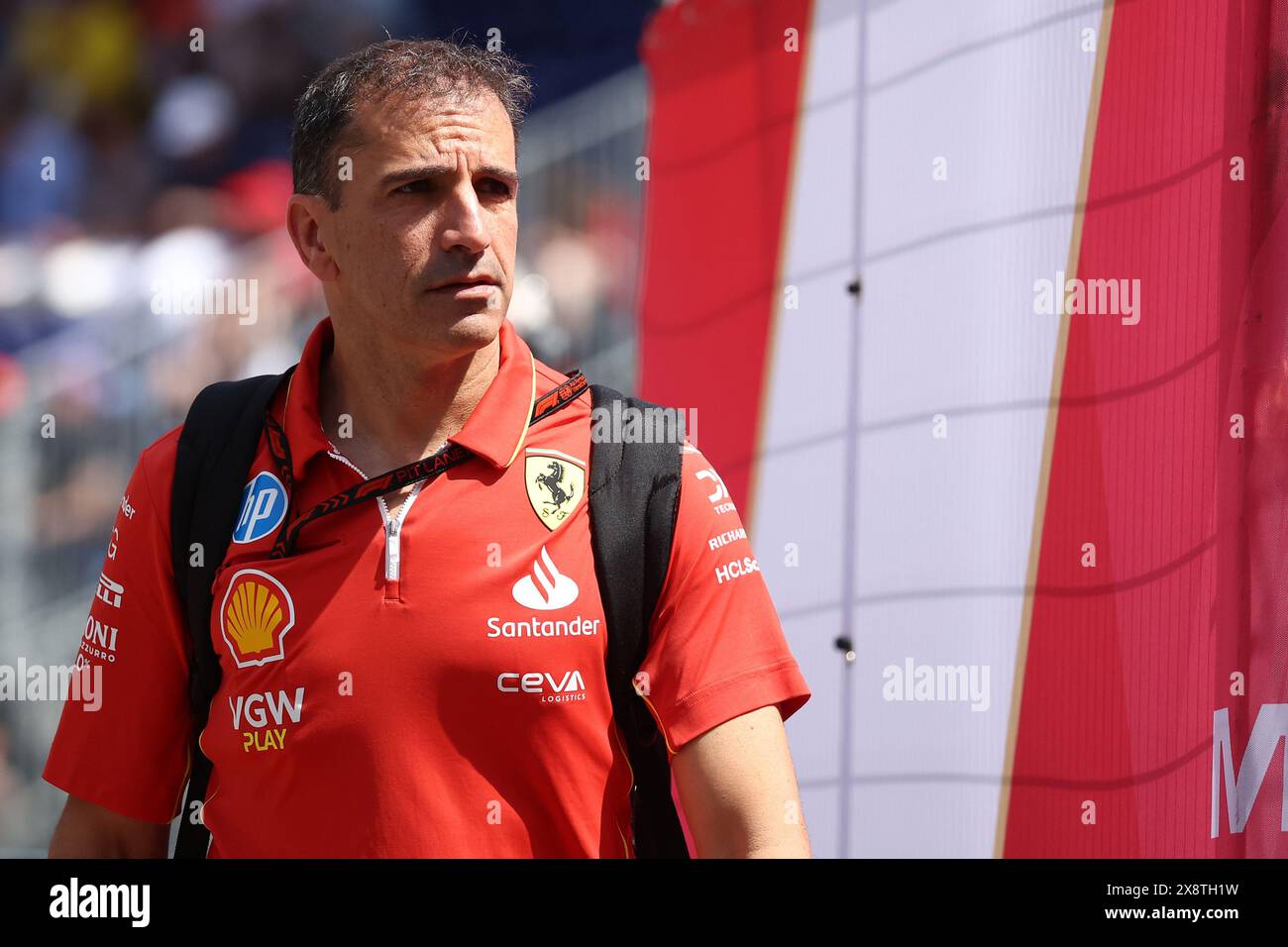 Former Driver Mark Gene looks on during the F1 Grand Prix of Monaco at ...