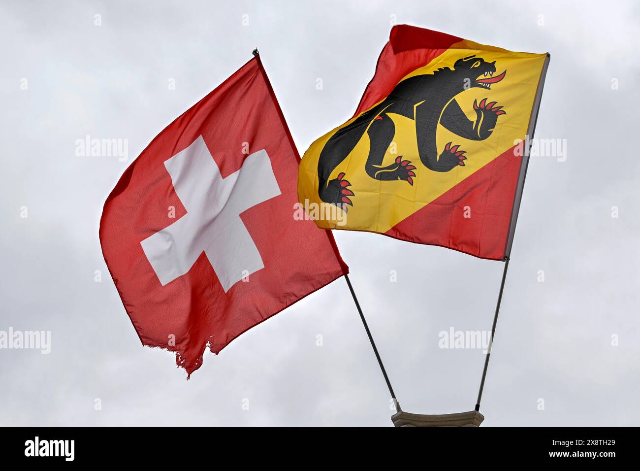 Bernese flag hi-res stock photography and images - Alamy