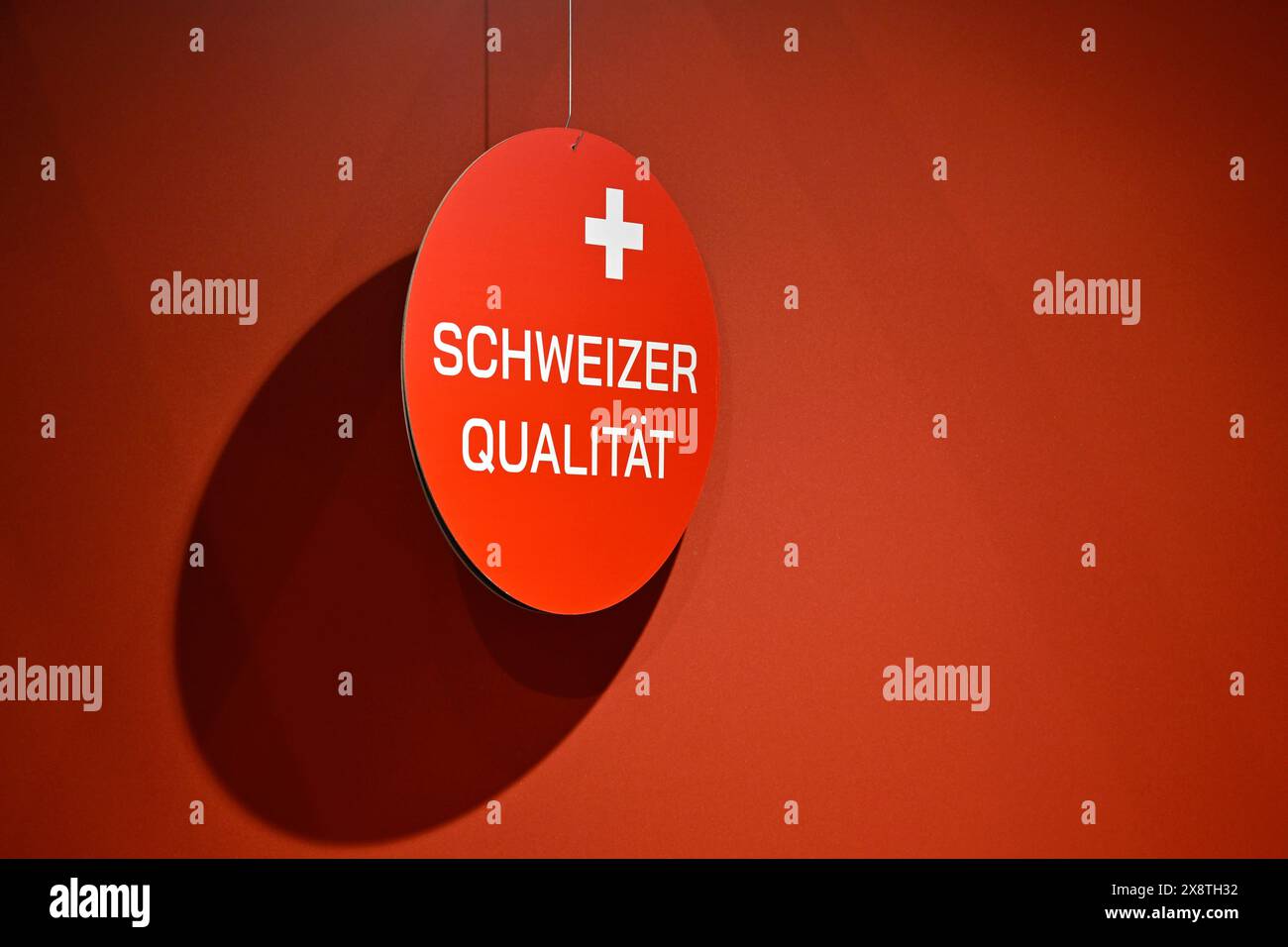 Swiss quality lettering Stock Photo - Alamy
