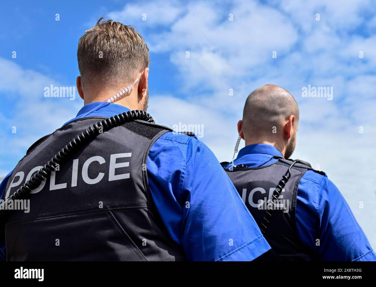 Police inspector back hi-res stock photography and images - Alamy