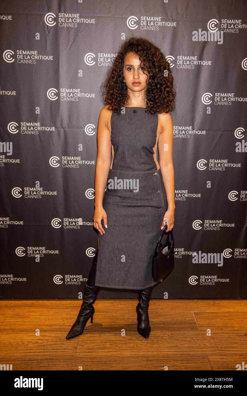 Cannes, France. 22nd May, 2024. French actress Oulaya Amamra attends ...