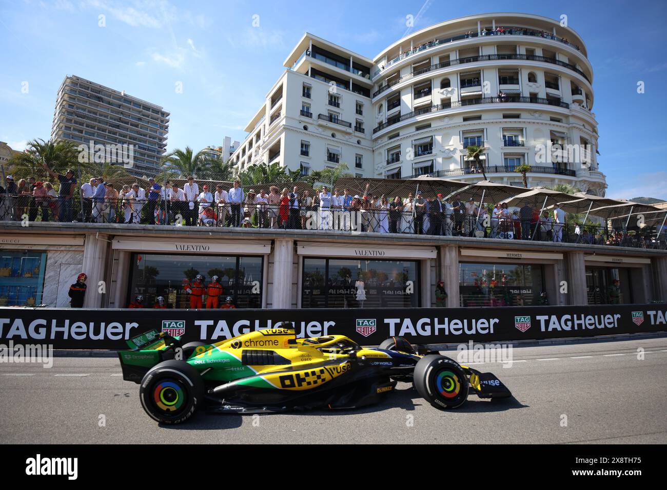 Oscar Piastri of McLaren on track during the F1 Grand Prix of Monaco at ...