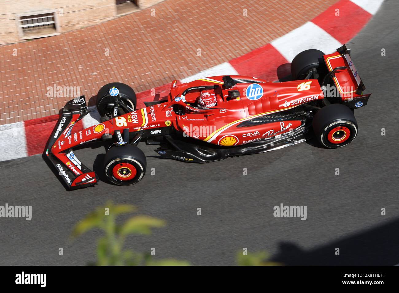 Charles Leclerc of Scuderia Ferrari on track during the F1 Grand Prix ...
