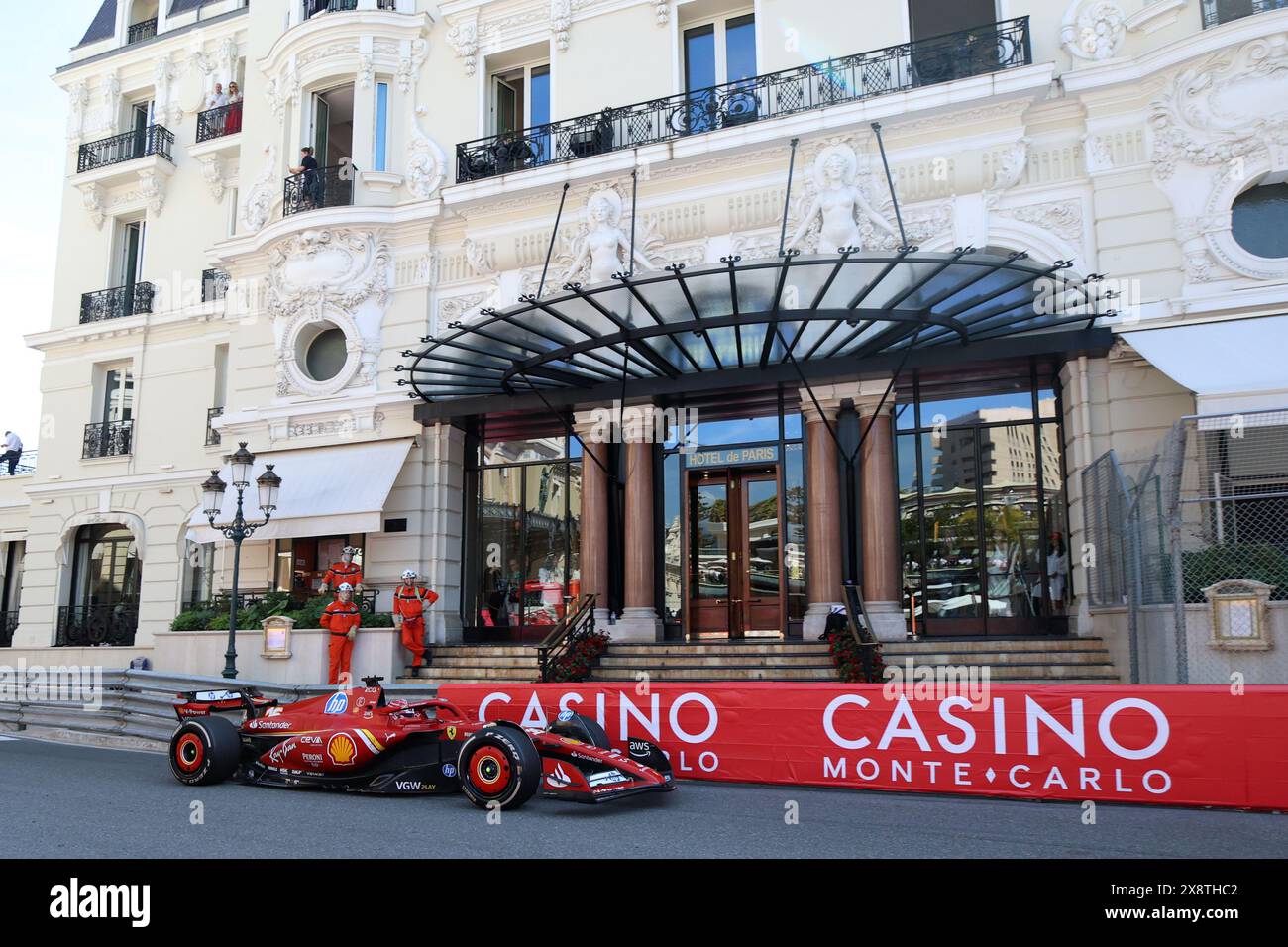 Charles Leclerc of Scuderia Ferrari on track during the F1 Grand Prix ...