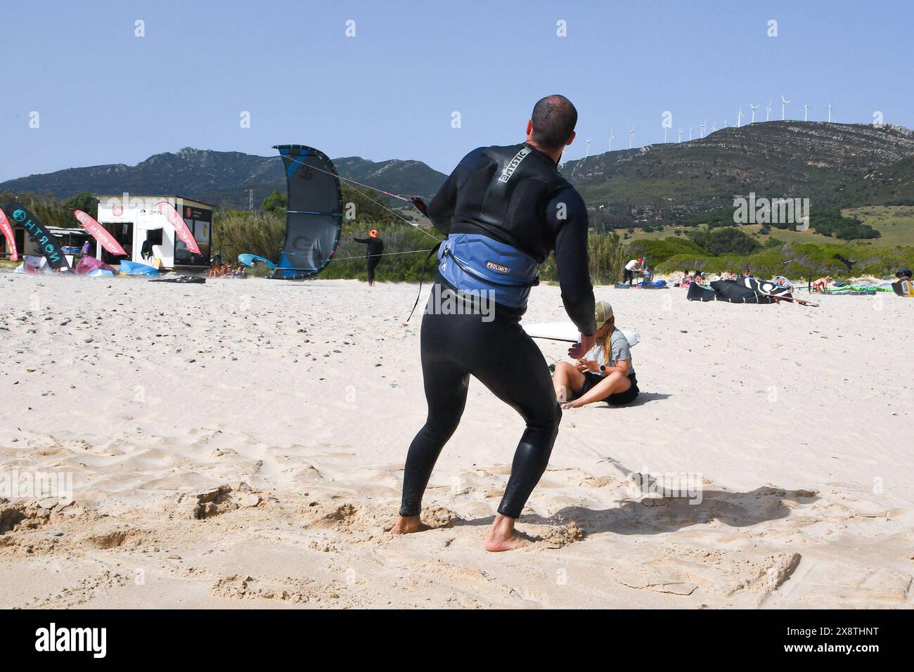 Tarifa, Spain. 24th May, 2024. Valdevaqueros Beach - Tarifa, a ...