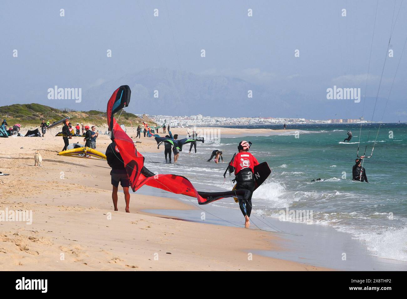 Tarifa, Spain. 24th May, 2024. Valdevaqueros Beach - Tarifa, a ...