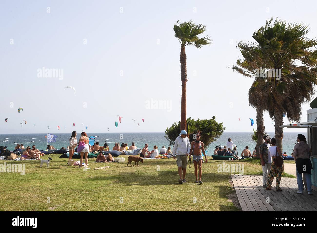 Tarifa, Spain. 24th May, 2024. Valdevaqueros Beach - Tarifa, a ...