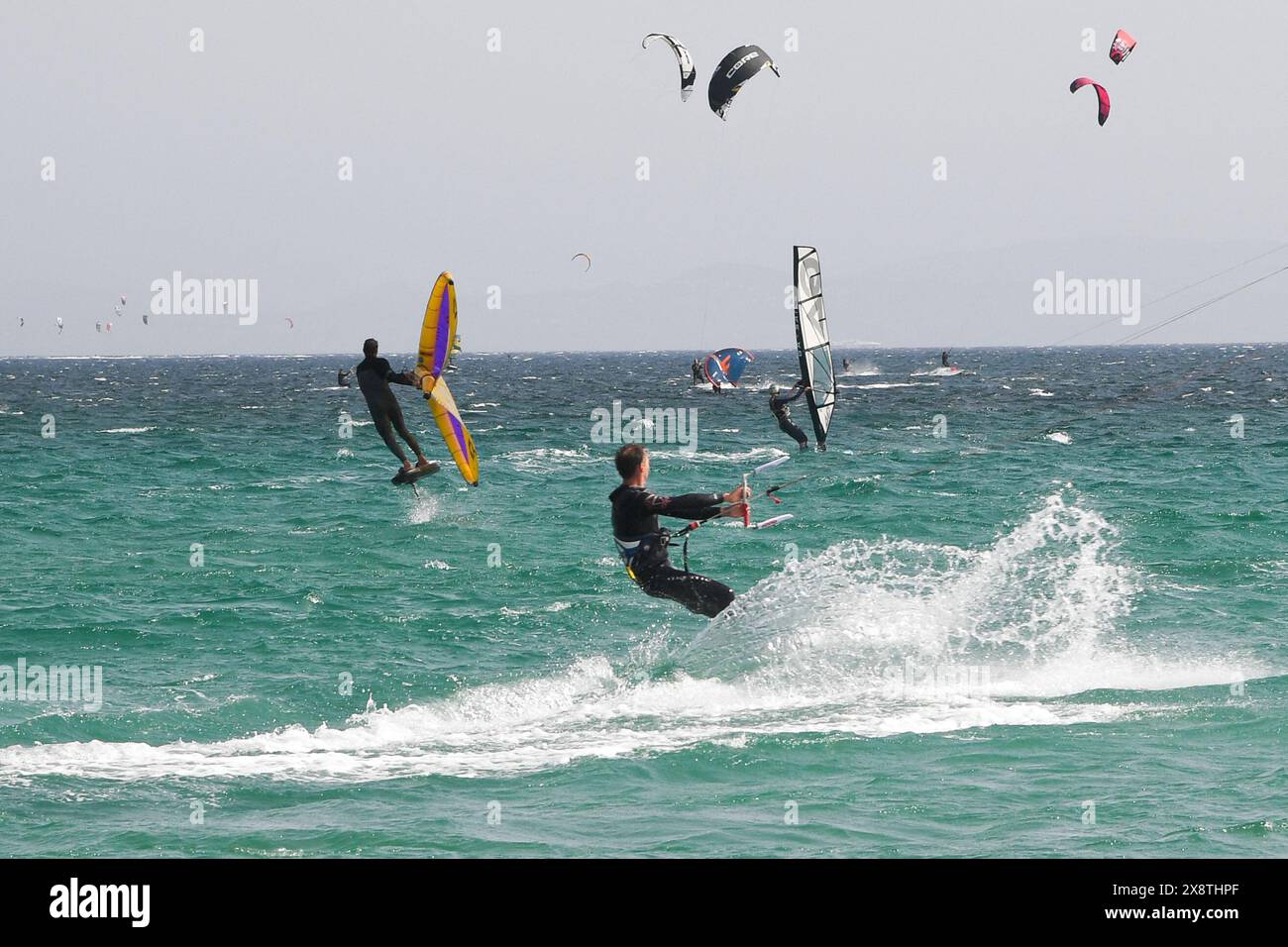 Tarifa, Spain. 24th May, 2024. Valdevaqueros Beach - Tarifa, a ...