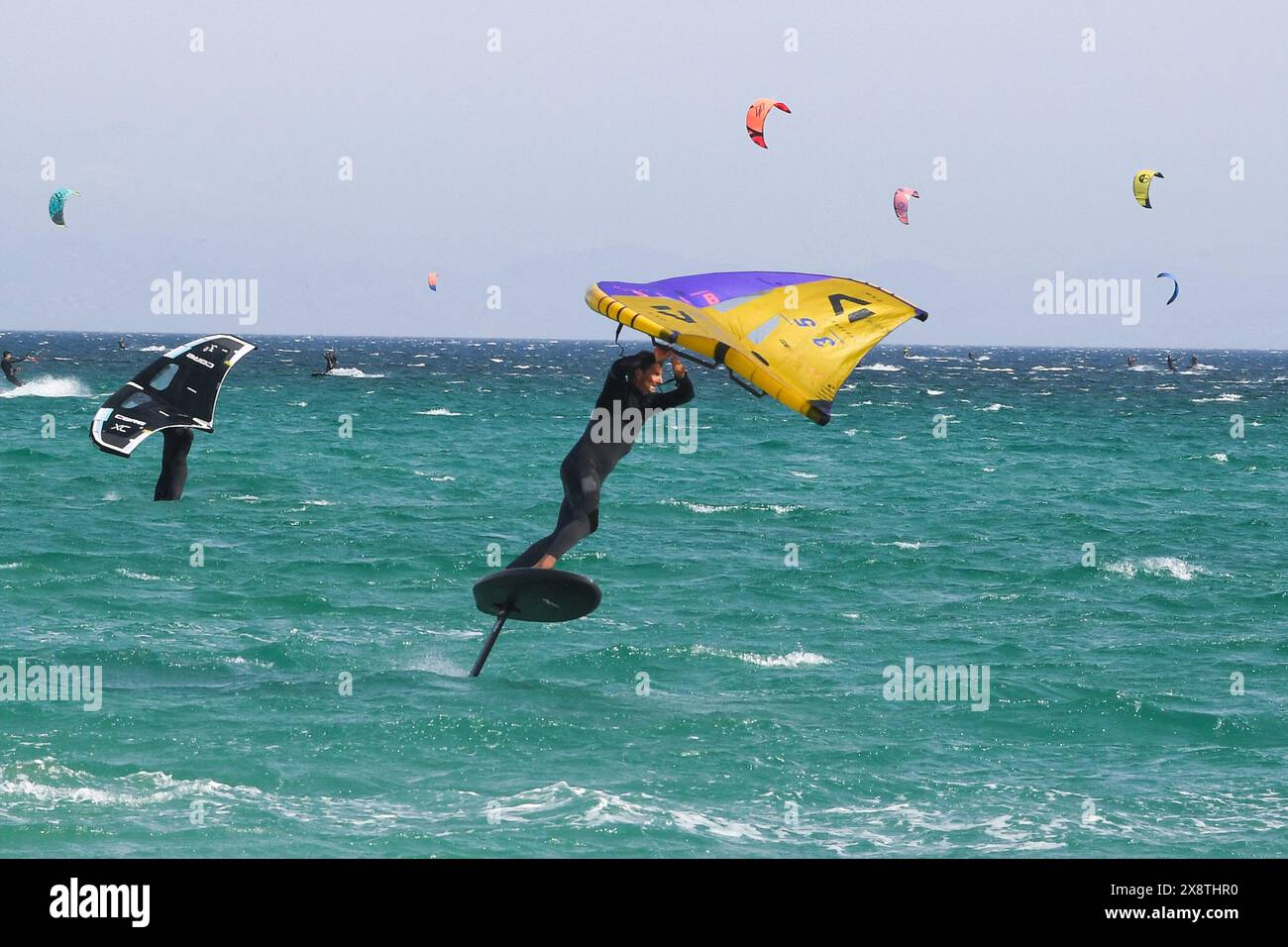 Tarifa, Spain. 24th May, 2024. Valdevaqueros Beach - Tarifa, a ...