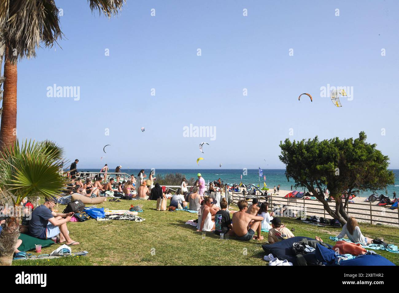 Tarifa, Spain. 24th May, 2024. Valdevaqueros Beach - Tarifa, a ...