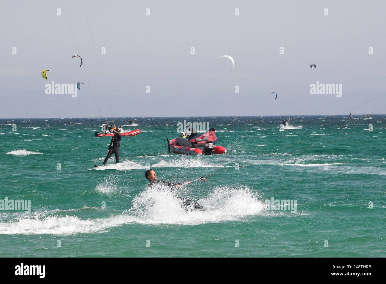 Tarifa, Spain. 24th May, 2024. Valdevaqueros Beach - Tarifa, a ...