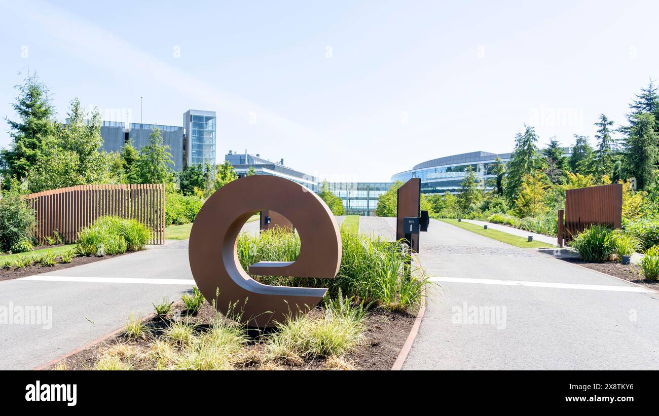 Expedia Group headquarters in Seattle, Washington, USA - June 15, 2023 ...
