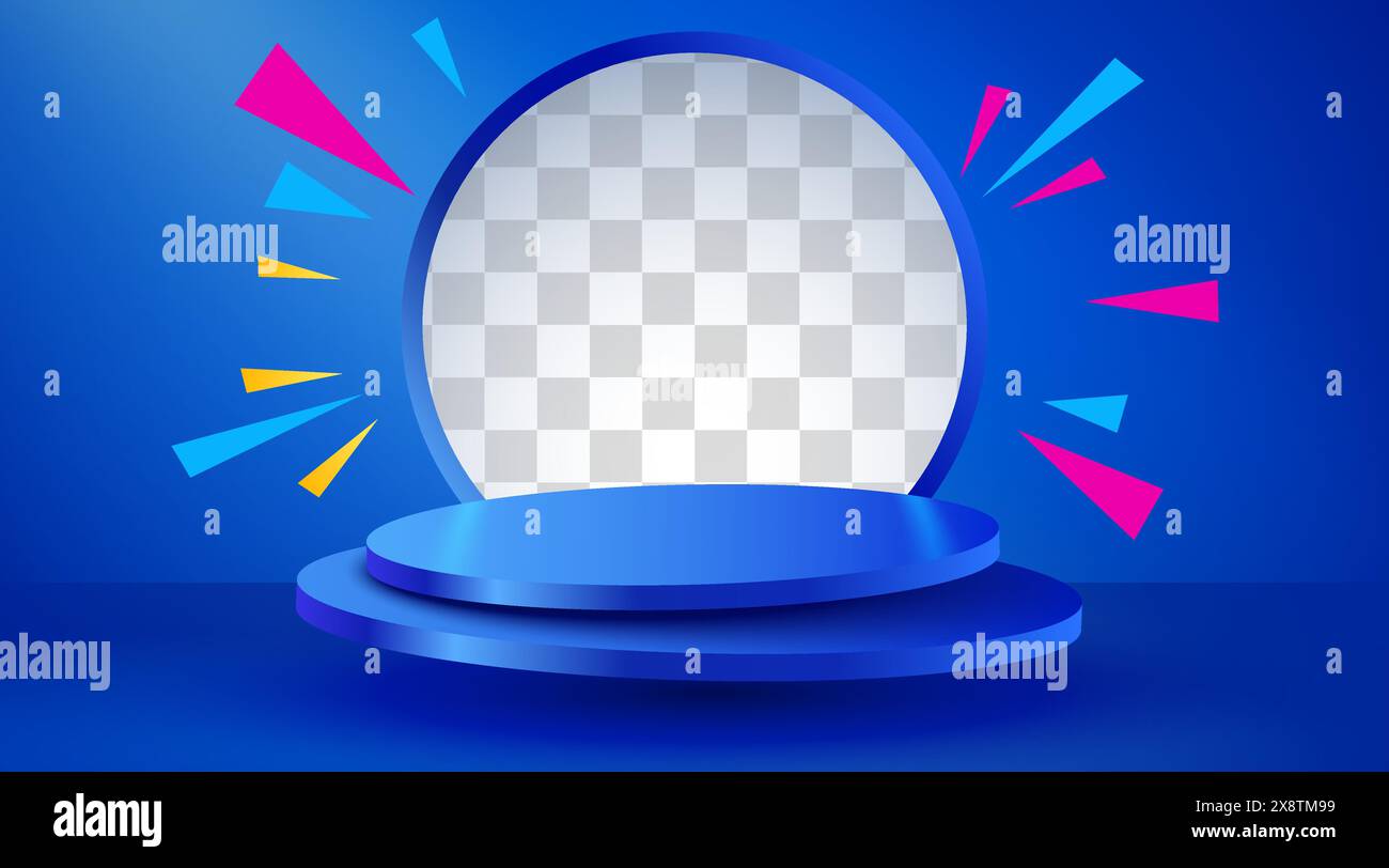 Abstract scene background. Product presentation, mock up, winner ...