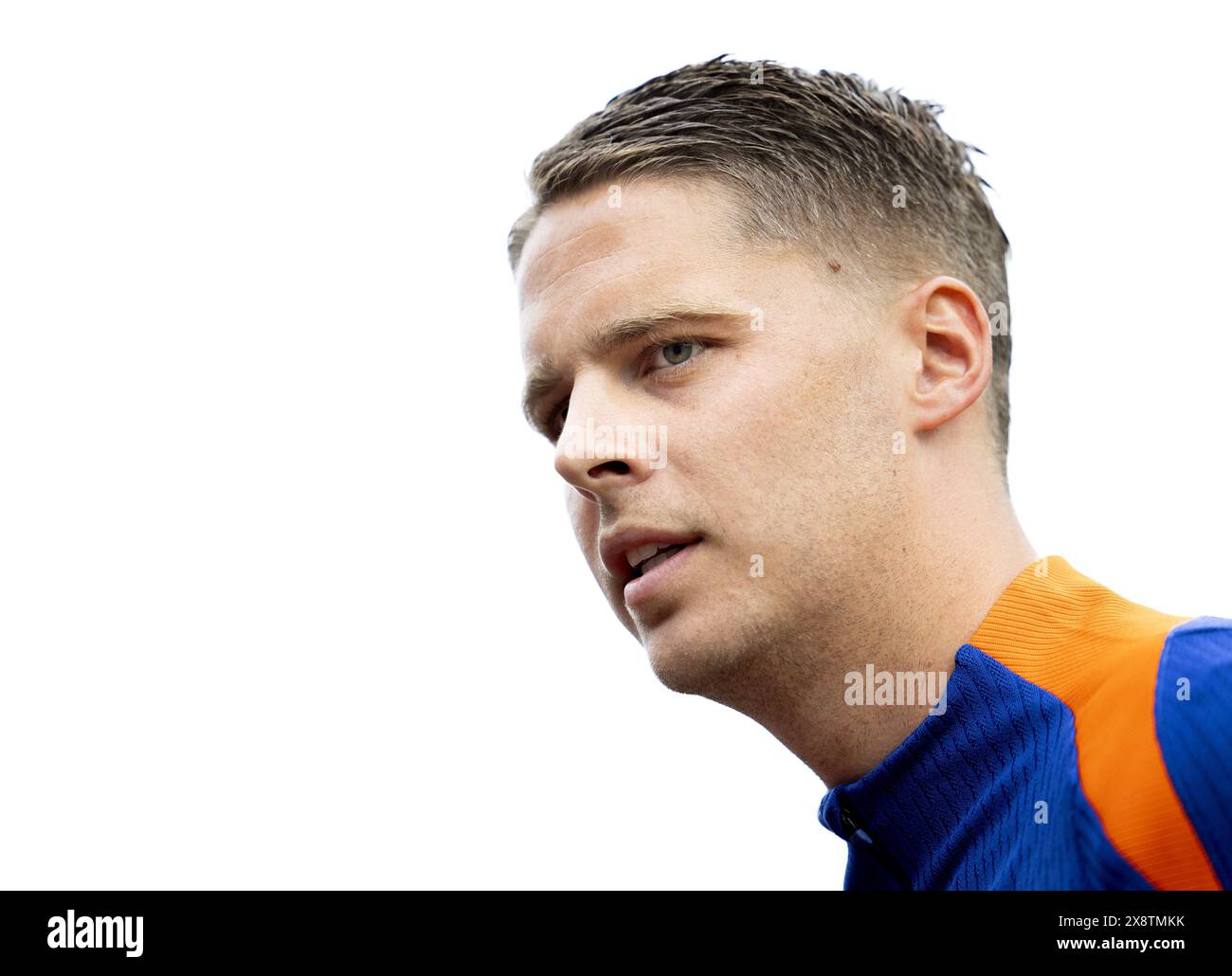 ZEIST - Joey Veerman during a media moment prior to a training at the ...