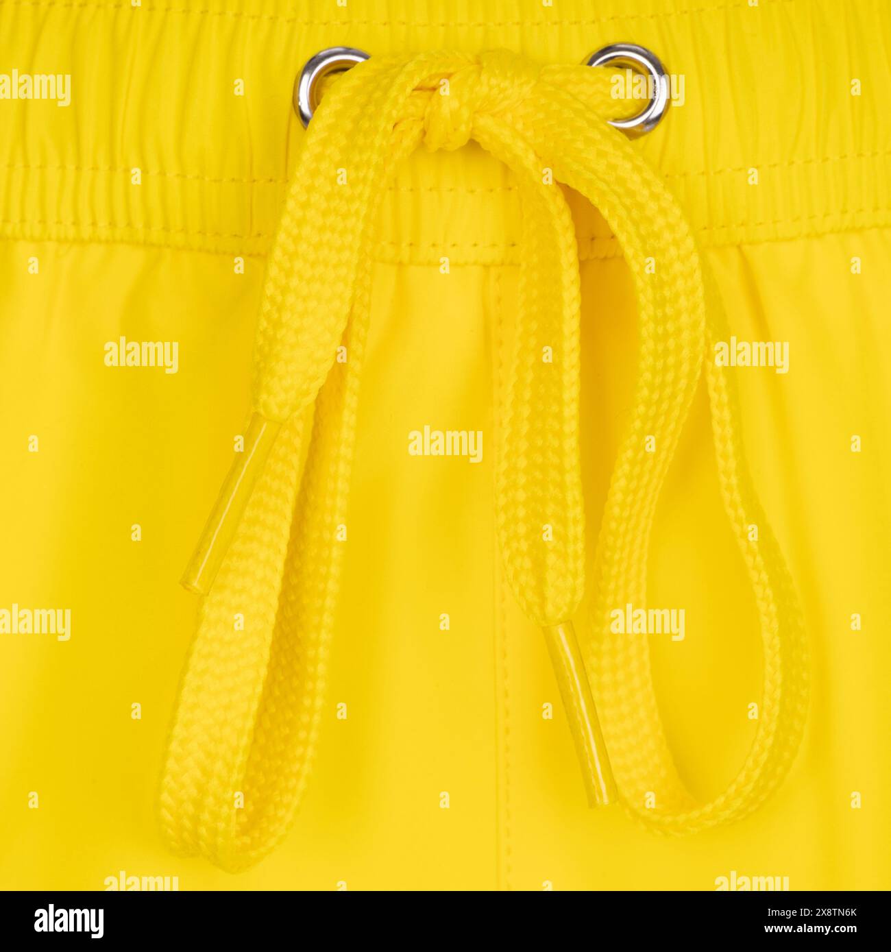 Close-up Yellow Swim Shorts, Detail Stock Photo - Alamy